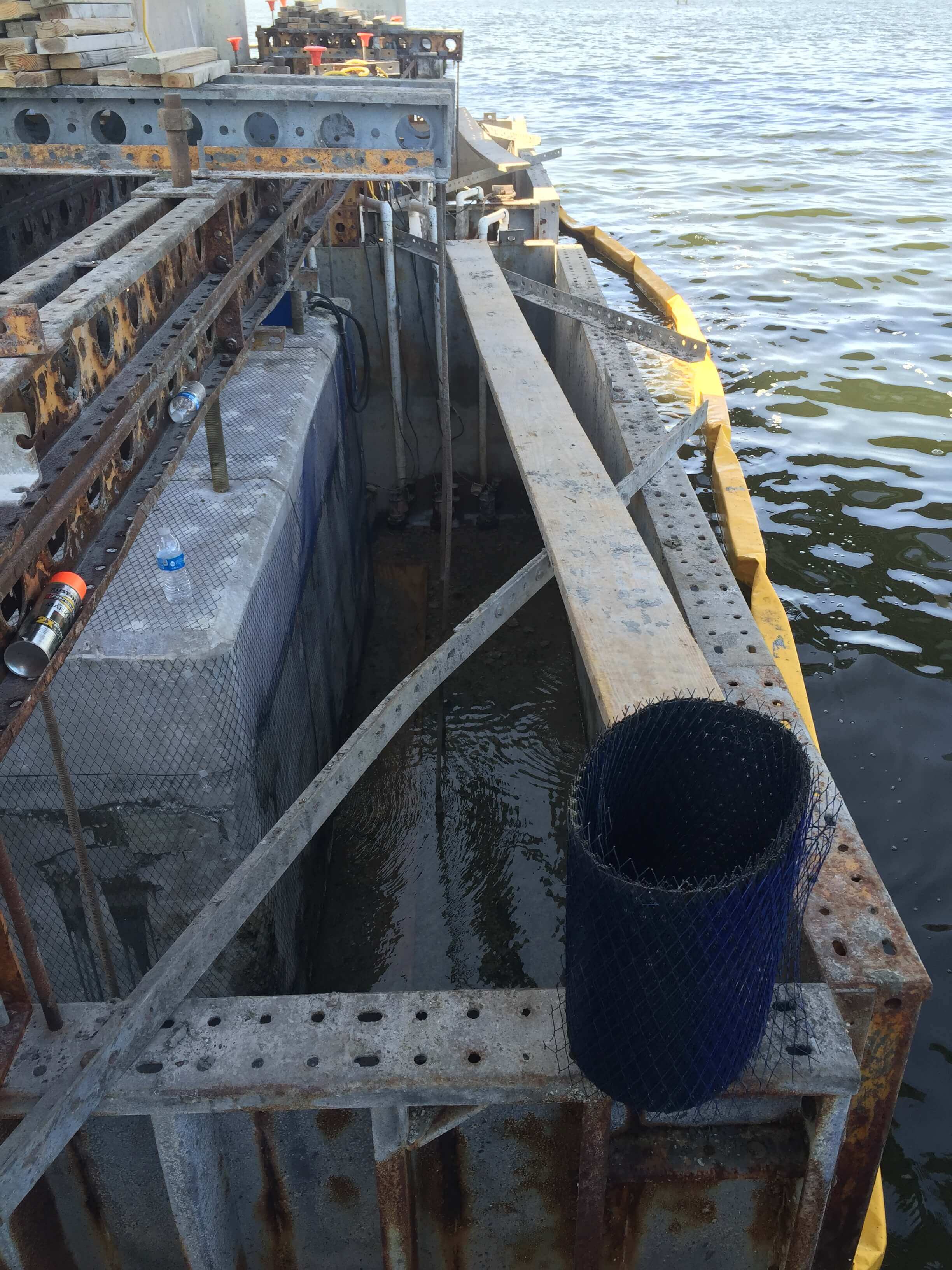 Foundation cap cathodic protection - M J Construction